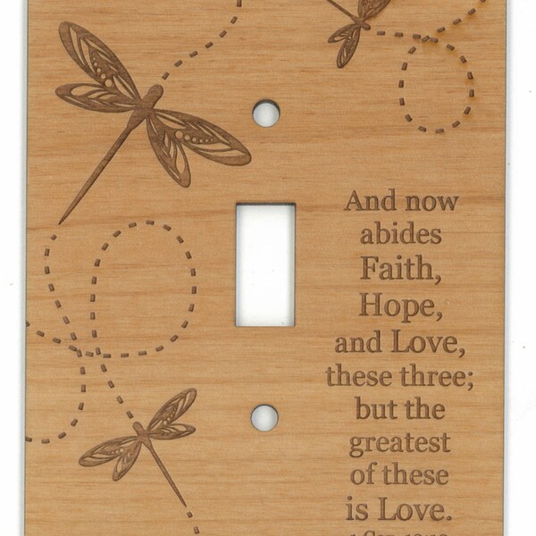 Engraved Light Switch Cover - Etsy