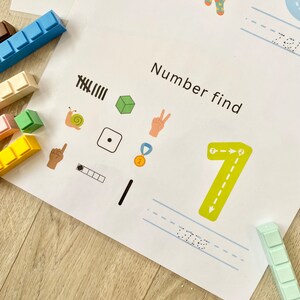 PRESCHOOL NUMBERS PACK - Count, Read, Write. Printable Pdf Files - Etsy