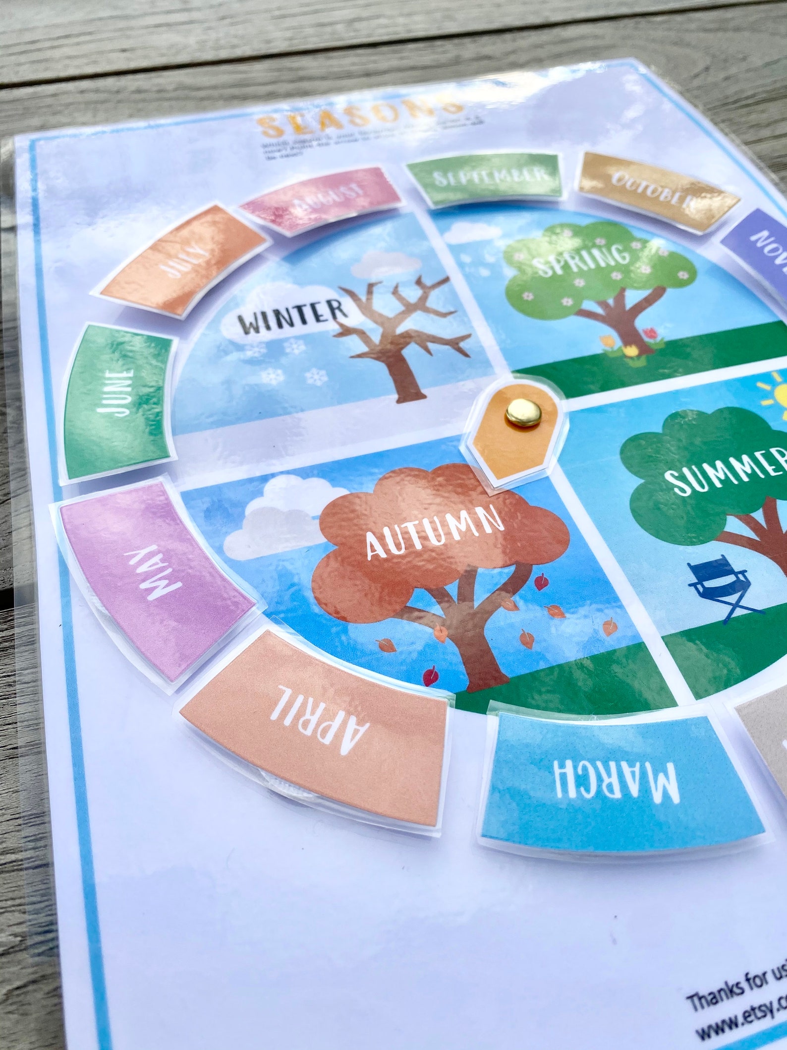 Seasons Printable in Te Reo Maori, Months of the Year Busy Book Sheet ...