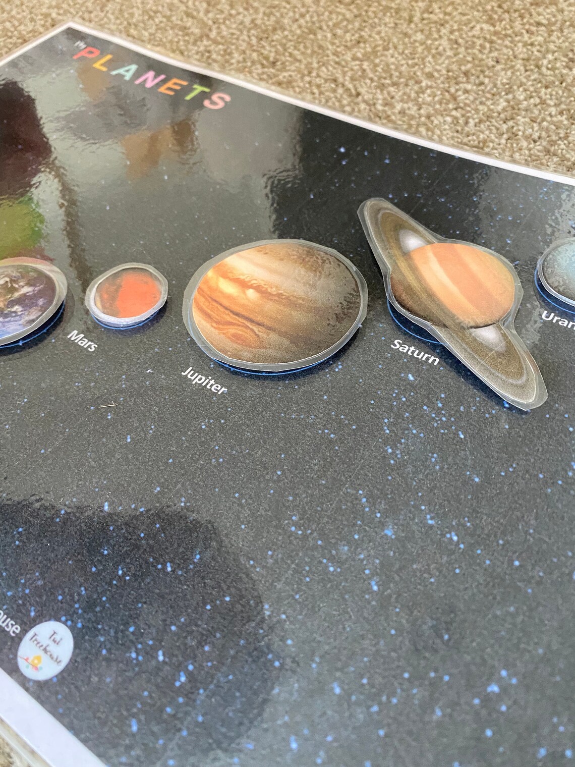 Planets Matching Game / Busy Binder Page. Solar System Printable, Space ...