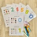 PRESCHOOL NUMBERS PACK - Count, Read, Write. Printable Pdf Files - Etsy