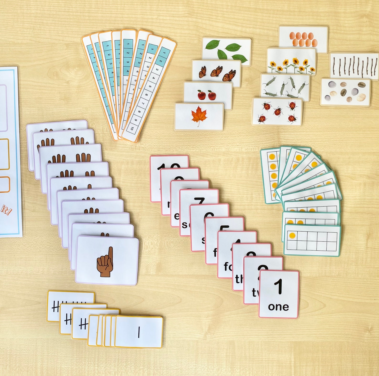 Number Match printable number match game busy book number | Etsy