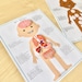 MY BODY Human Anatomy Matching Game - Light Skin. Learn Human Organs ...