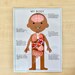 MY BODY Human Anatomy Matching Game - Darker Skin. Learn Human Organs ...