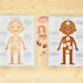 MY BODY Human Anatomy Matching Game - Light Skin. Learn Human Organs ...