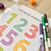 PRESCHOOL NUMBERS PACK - Count, Read, Write. Printable Pdf Files - Etsy
