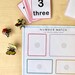 Buy NUMBER MATCH Printable - Number Match Game, Busy Book, Number ...