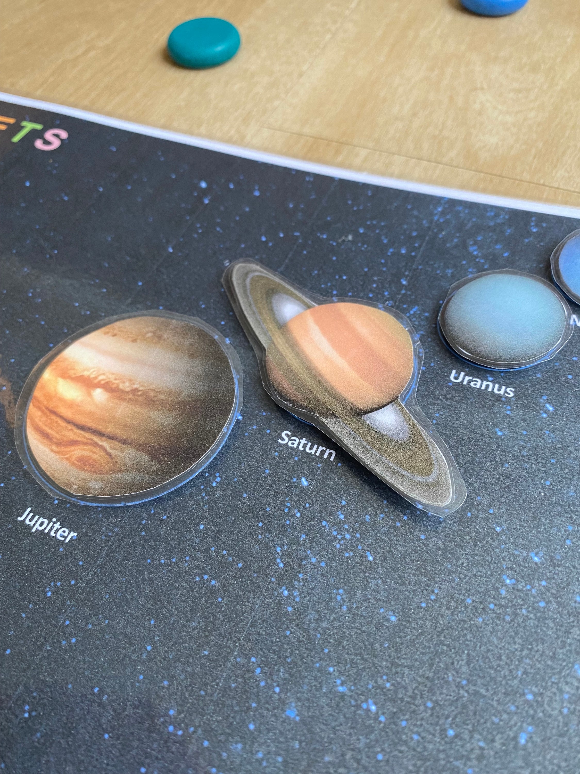 Planets Matching Game / Busy Binder Page. Solar System Printable, Space ...