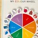 COLOUR WHEEL MATCHING, Color Matching, Preschool Colors Printable ...