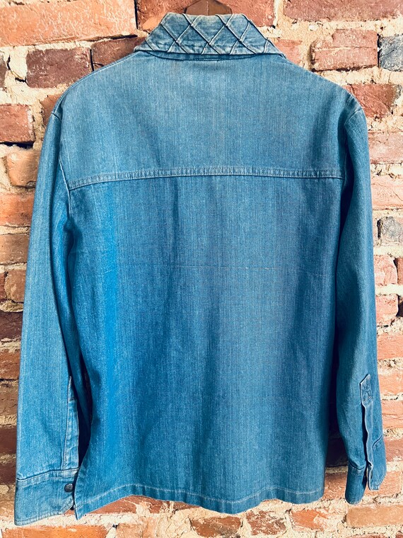 VTG 70s JEANS JOINT Denim Jacket Sears Men’s Store Hi… - Gem