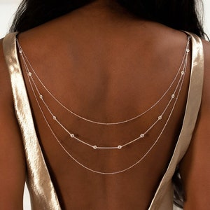 Back Necklace - Etsy