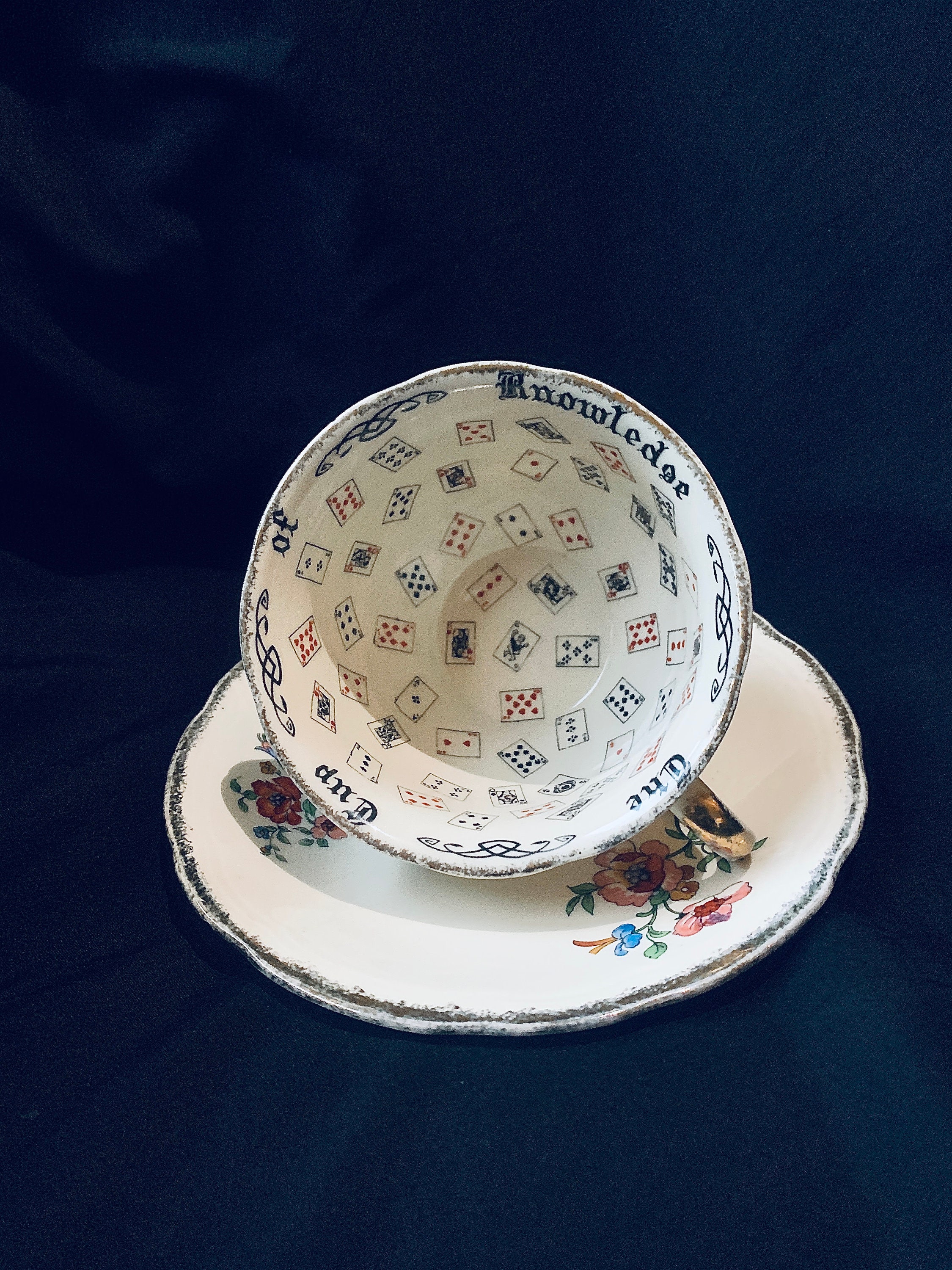 The Cup of Knowledge, Rare Vintage Lipton Teas Fortune Telling ...