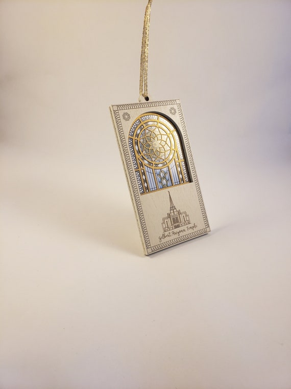 Gilbert Arizona Temple Christmas Ornament Engraved - Etsy