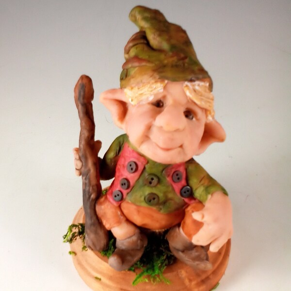Polymer Clay Elf - Etsy