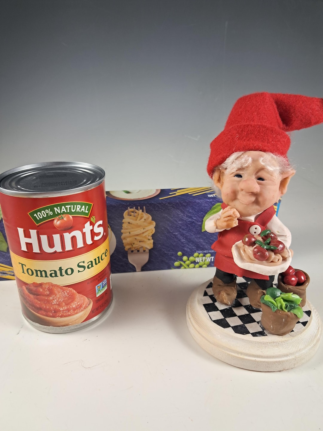Elf Figure, Elf Art Doll, Chef Elf,pauly Makes Some Pasta - Etsy