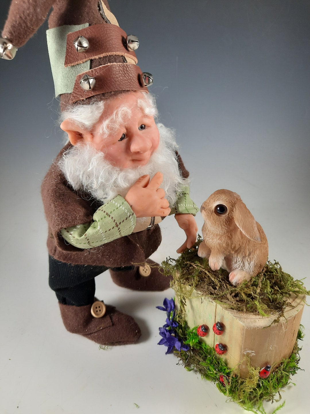 Woodland Elf Art Doll/ooak Elf Doll/handmade Elf/jackie Finds a New ...