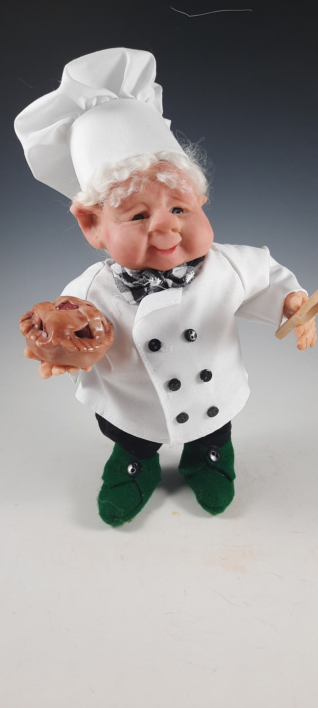 Chef/ Gift for Chef/elf Art Doll/elfven Chef/sawyer - Etsy