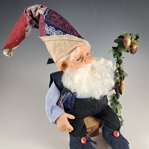 Elf Art Doll, Elf, Gnome, Woodland Elf Doll, bart - Etsy