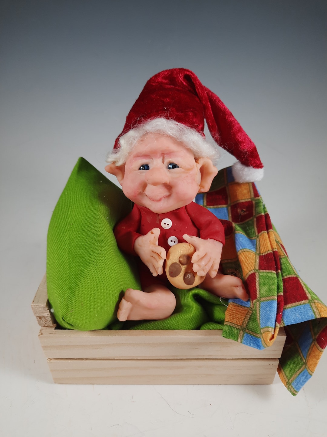 Sleepy Elf/elf Figure/hand Sculpted Elf/jackson - Etsy