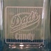 VINTAGE Square Candy Jar With Lid / FREE Personalization - Etsy