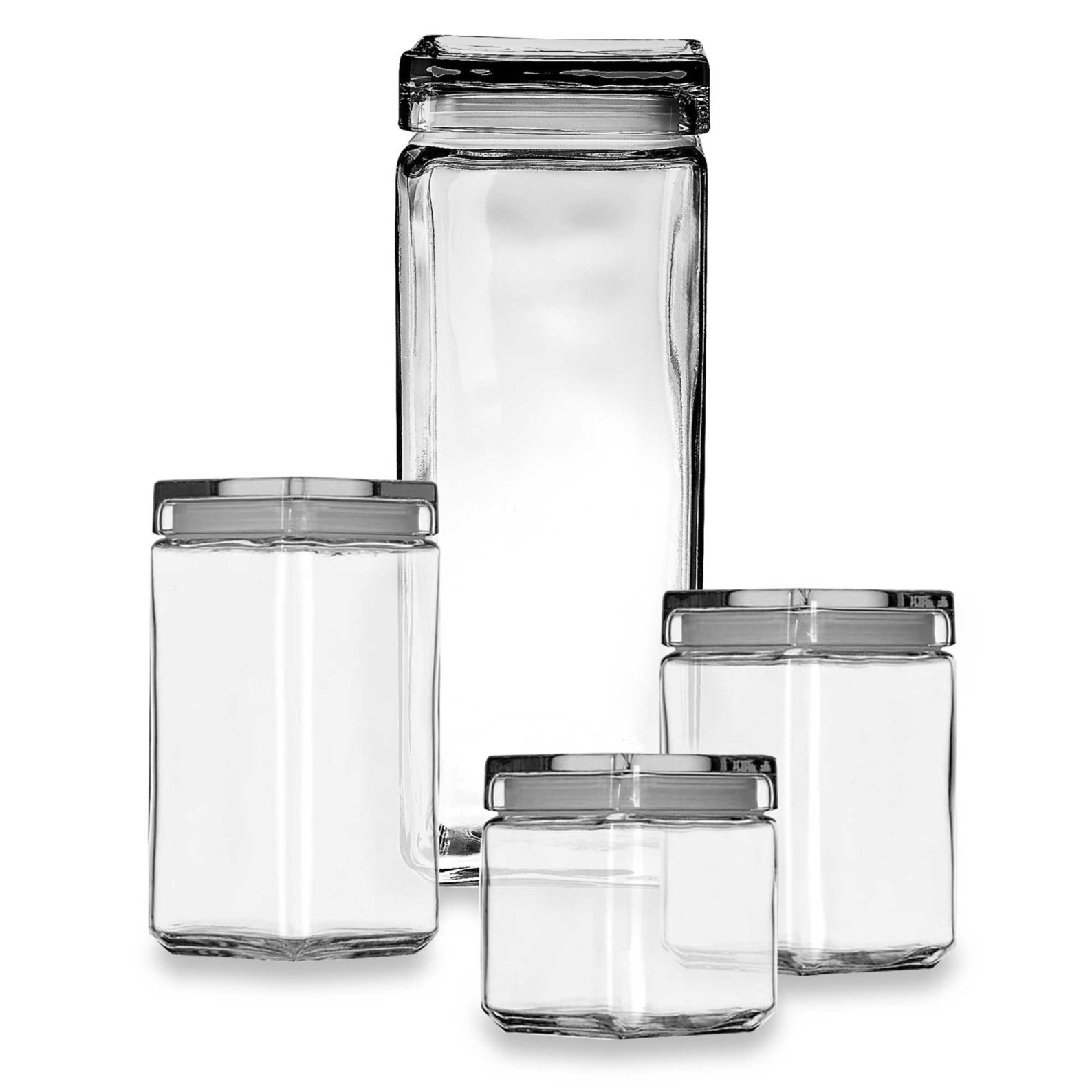 VINTAGE Square Candy Jar With Lid / FREE Personalization - Etsy