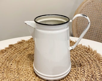 Enamel Pitcher | Etsy