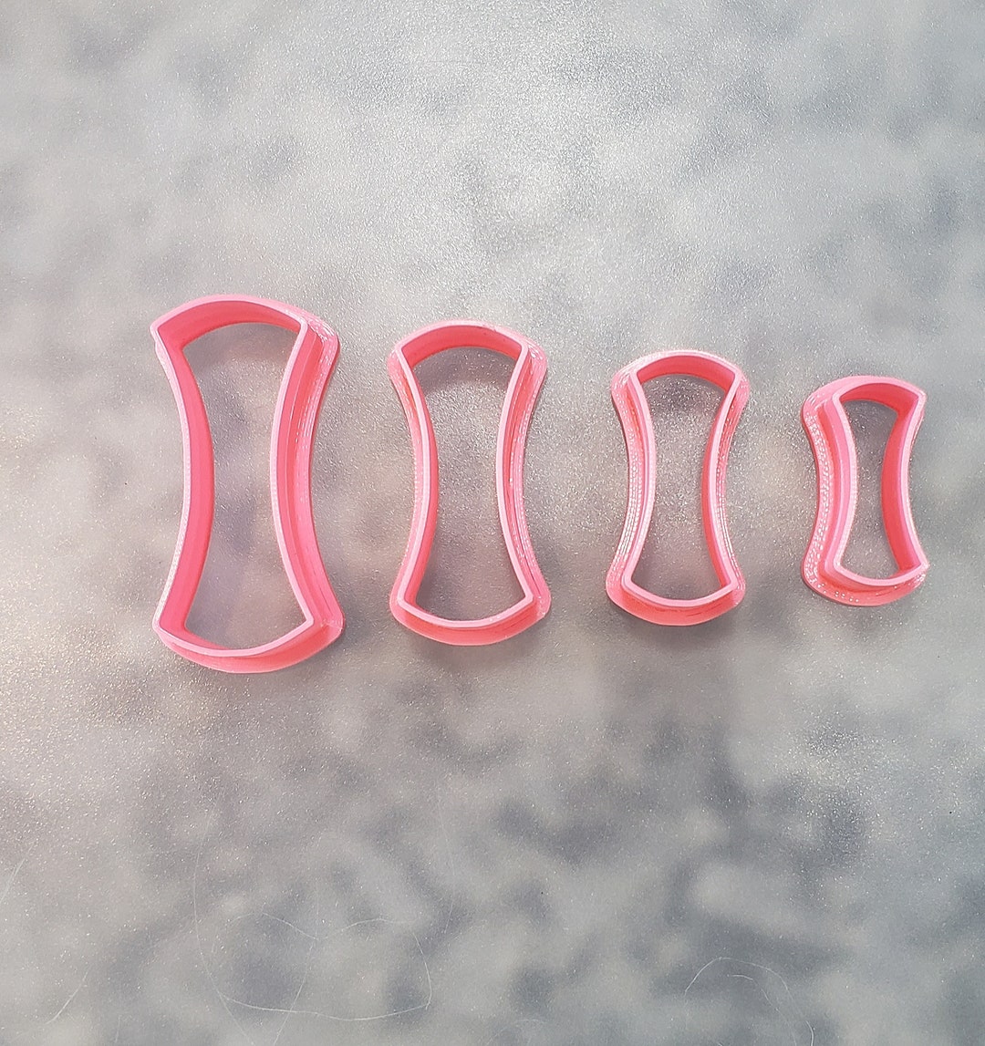 Polymer Clay Cutters #046 for Making Consistent Bails Shape #6 (set of ...