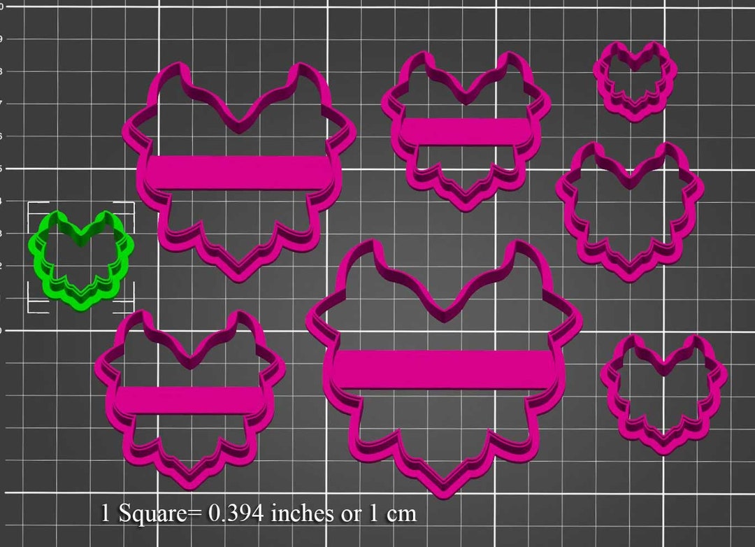 Fimo Cutter 437 Decoshape 15 - Etsy.de