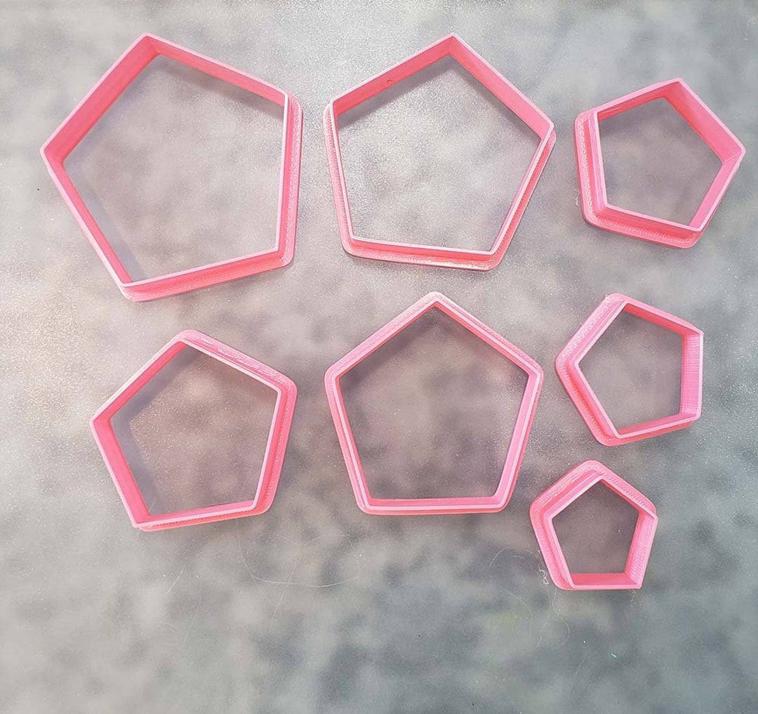 Polymer Clay Cutters #038 Polygon Shape - Etsy