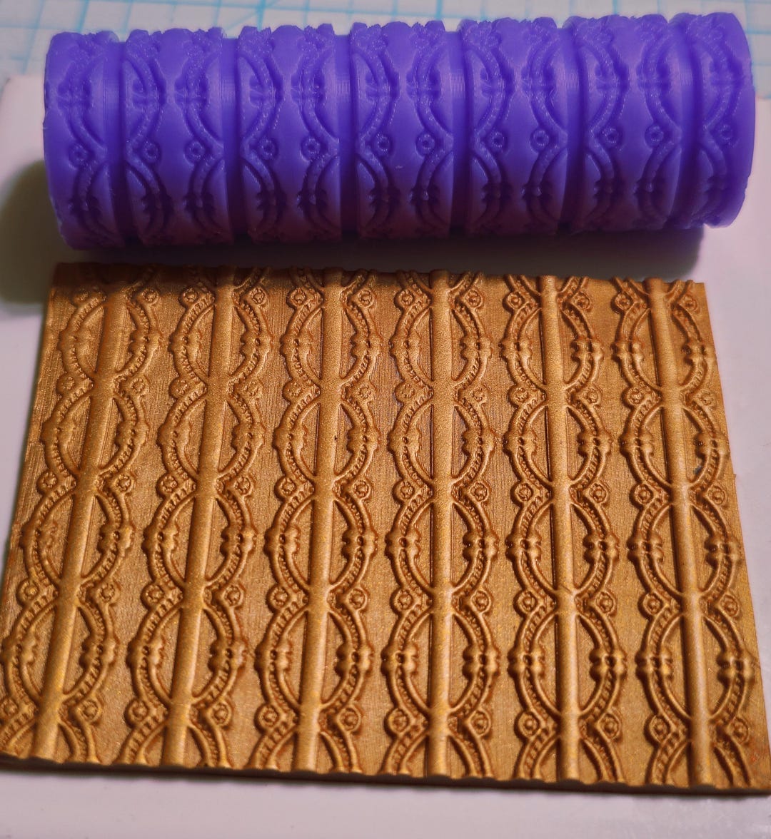 Polymer Clay Cutters #1291-border 3 M256 3 Inches Long 7/8 Wide - Etsy