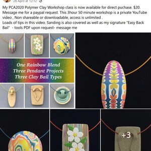 Polymer Clay Cutters #400-jan's Easy Back Bail for Pendants - Etsy