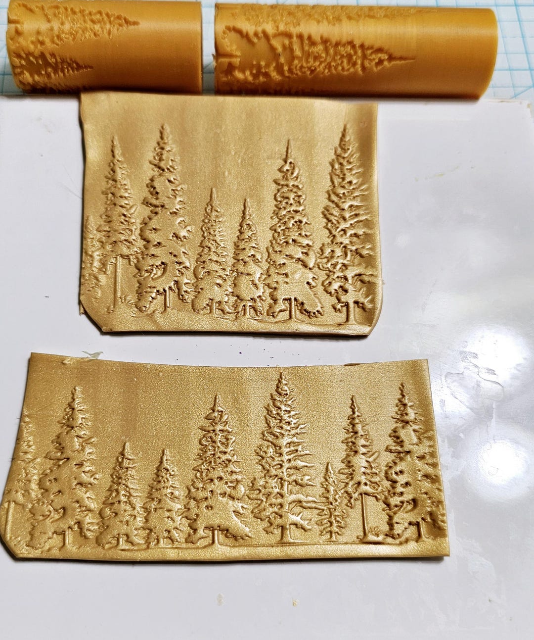 Polymer Clay Cutters #1270-pine Trees 2 Sizes - Etsy
