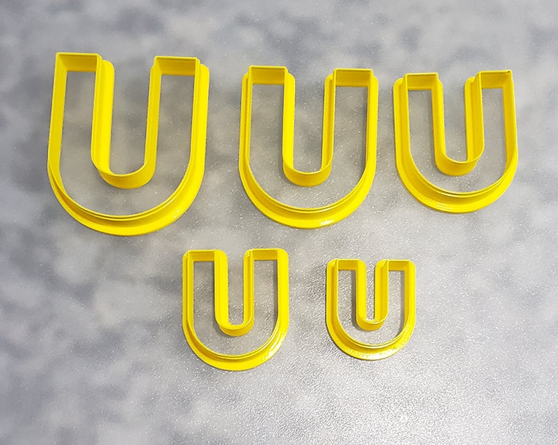 Polymer Clay Cutters 077-horseshoe u Shape the - Etsy