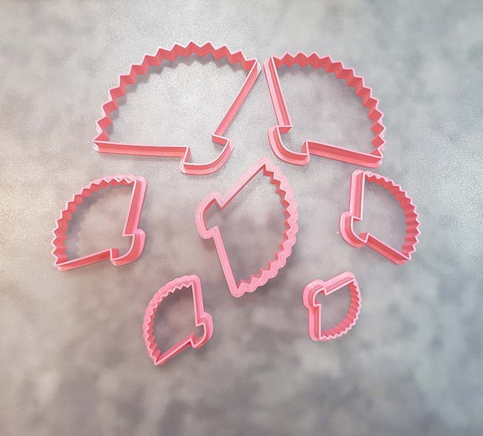 Polymer Clay Cutters #022 Oriental Fan Shape-measurement Taken From ...