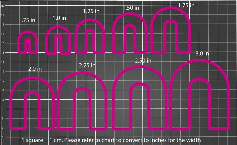 Polymer Clay Cutters 077-horseshoe u Shape the - Etsy