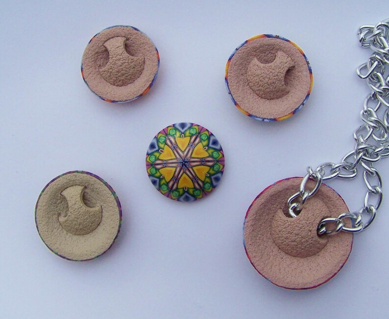 Polymer Clay Cutters 400-jan's Easy Back Bail for | Etsy