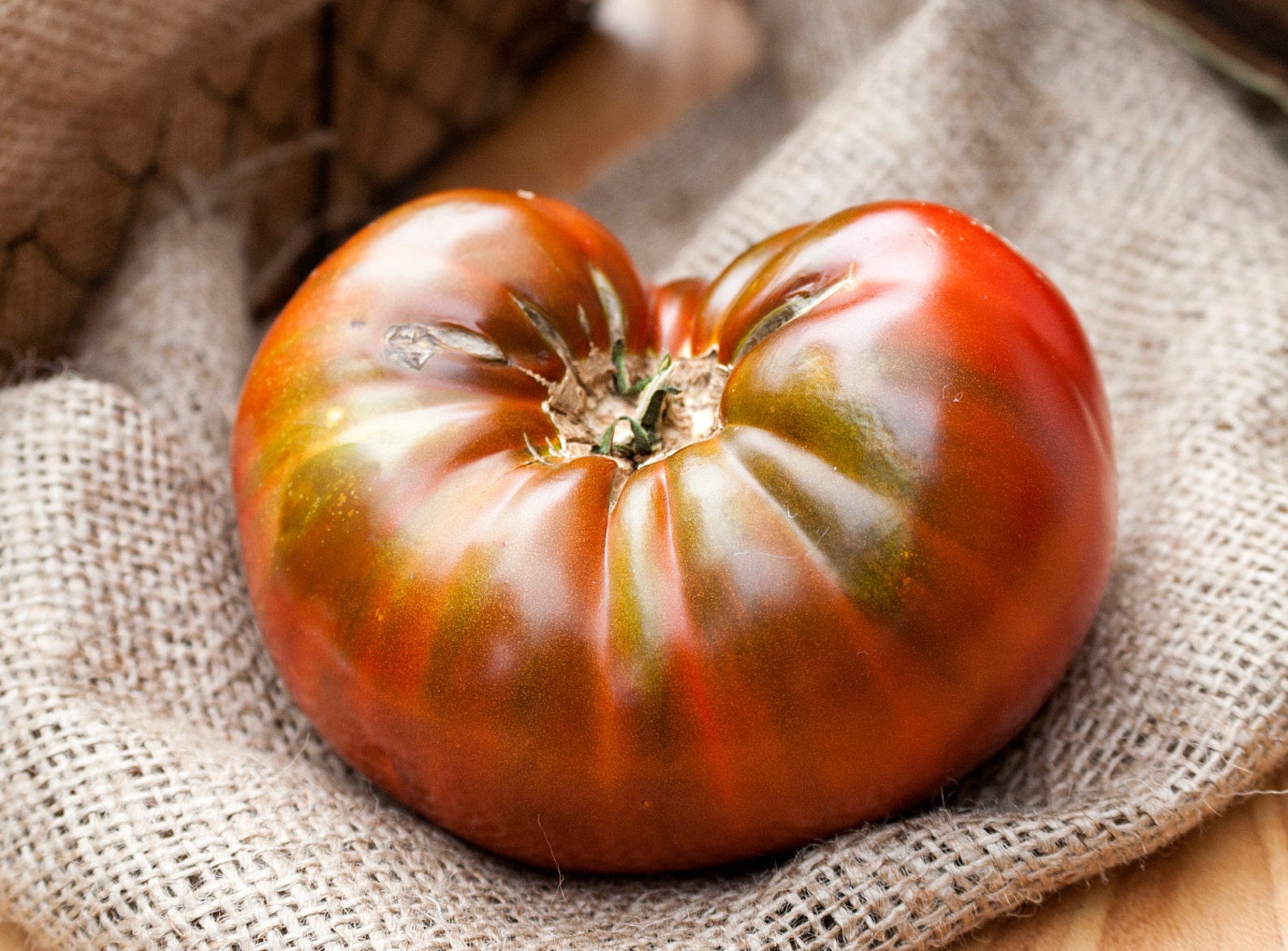 Chocolate Stripes Heirloom Tomato Premium Seed Packet - Etsy