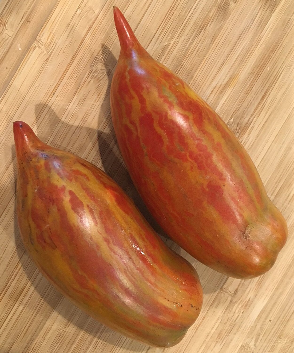 Striped speckled Roman Heirloom Tomato Premium Seed Packet | Etsy