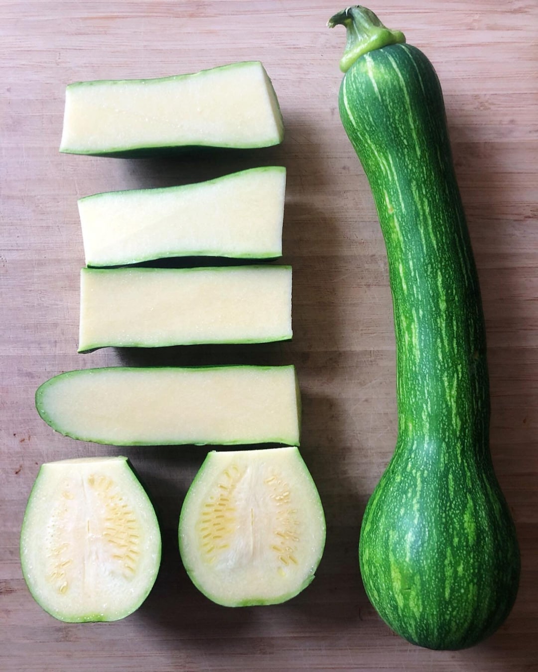 Centercut Tromboncino Italian Zucchini Zuchetta Squash Premium - Etsy