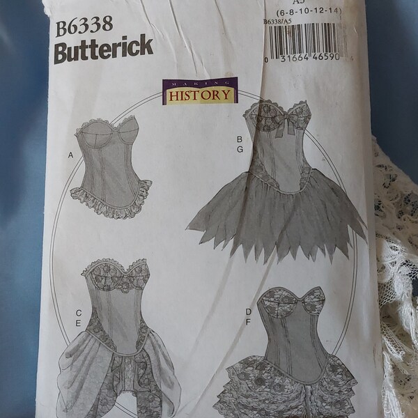 Burlesque Costume Sewing Pattern - Etsy
