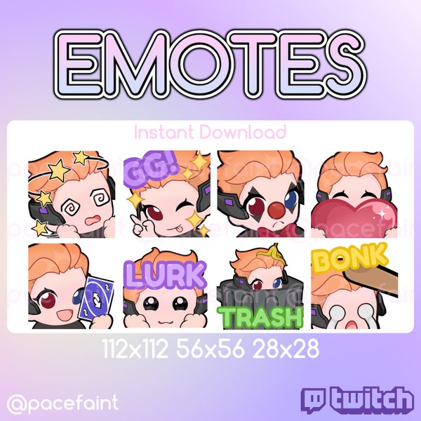 Overwatch Moira Twitch Emotes - Etsy