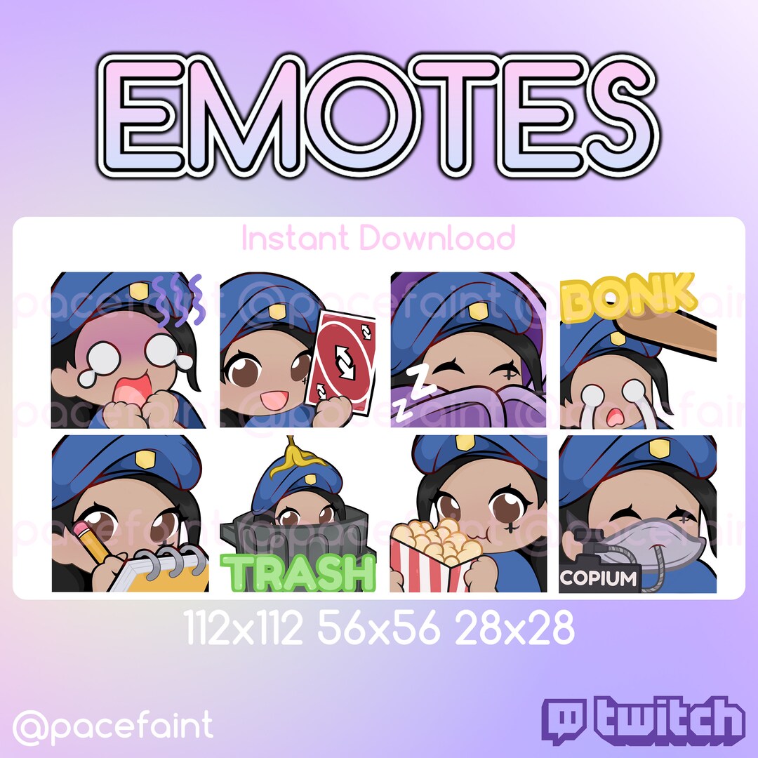 Ana Overwatch Twitch Emotes - Etsy