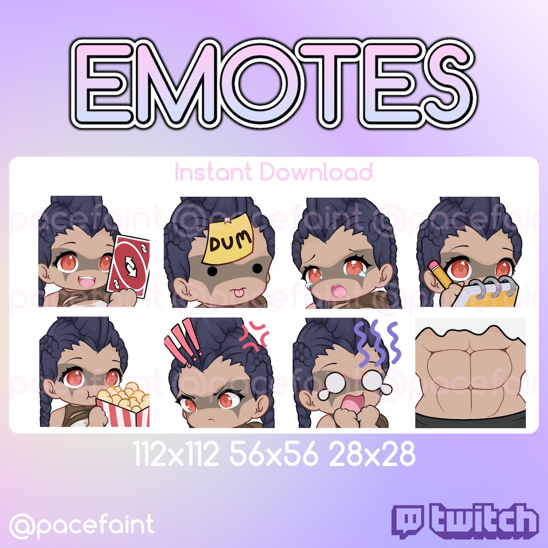 Junker Queen Overwatch Twitch Emotes - Etsy