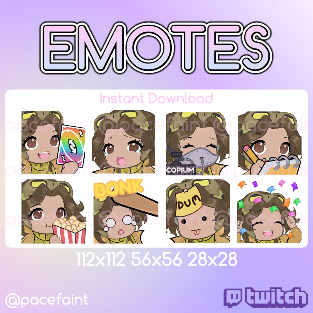 Venture Overwatch Twitch Emotes - Etsy