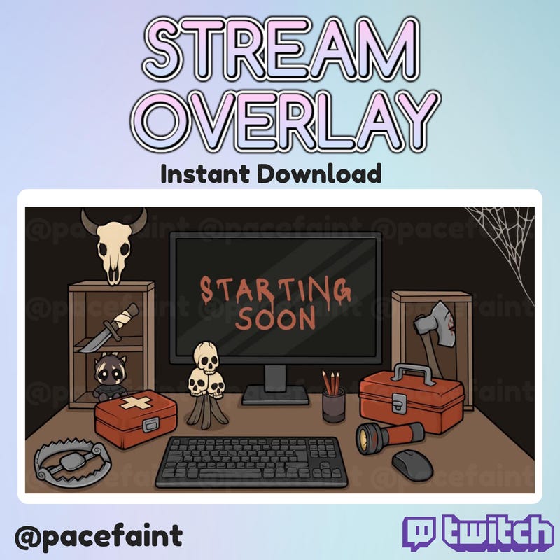 Dead by Daylight Twitch Overlay - Etsy