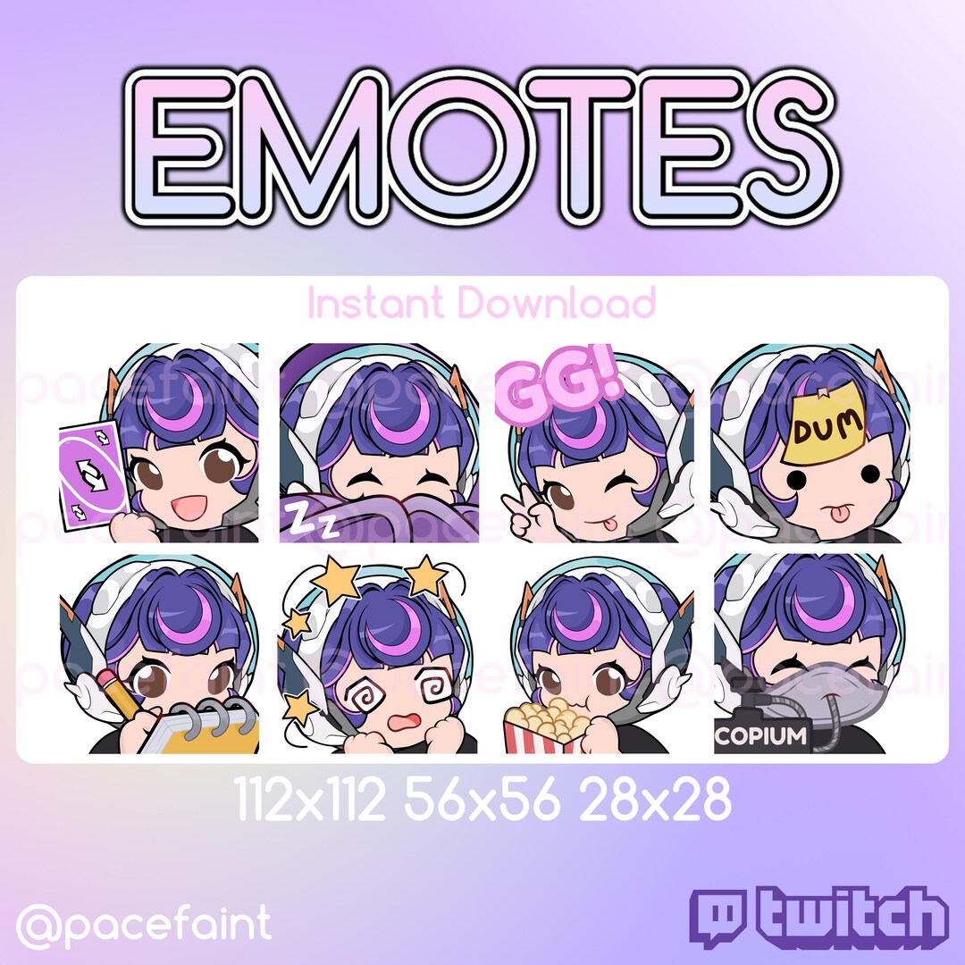 Juno Overwatch Twitch Emotes - Etsy