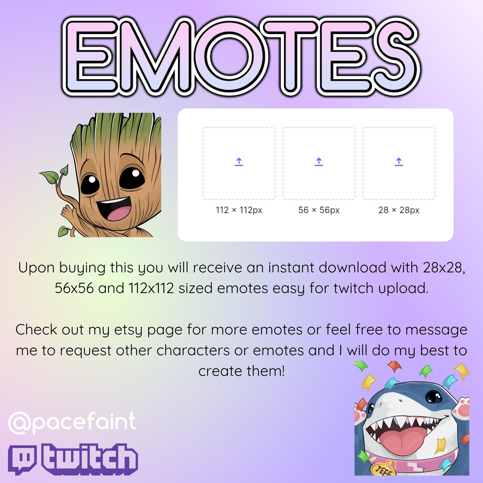 Mantis Marvel Rivals Twitch Emotes - Etsy