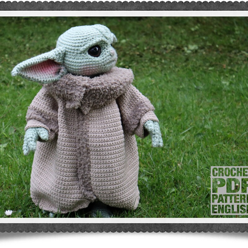 Yoda crochet pattern - Etsy