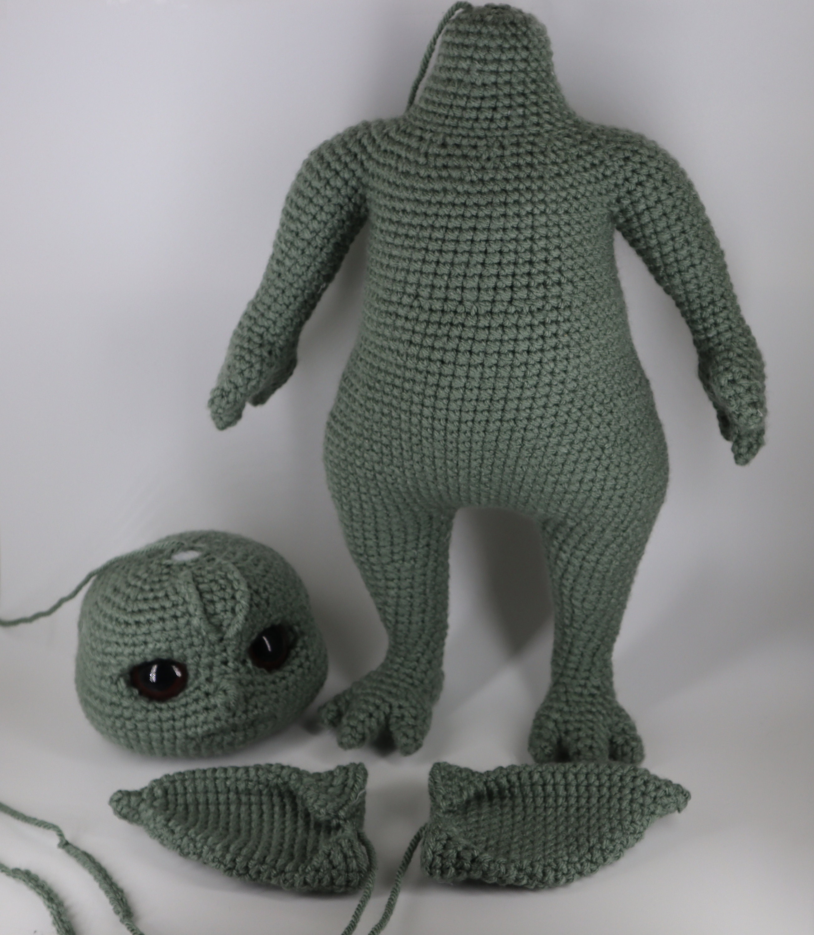 PDF Crochet Pattern Poseable Life Sized the Little Master With - Etsy ...