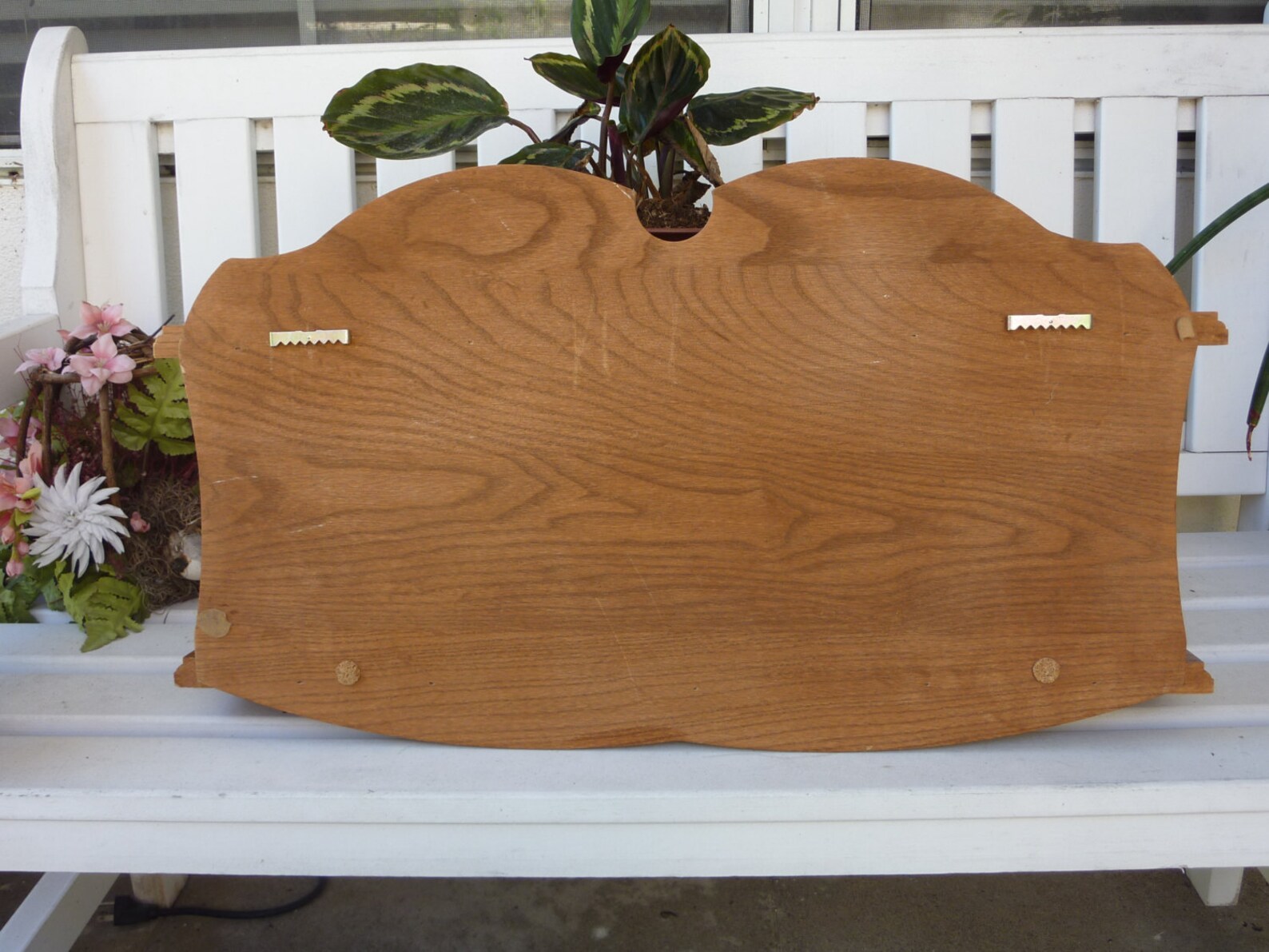 Magnolia Flowers Solid Wood Decorative Shelf Wall Hanging - Etsy